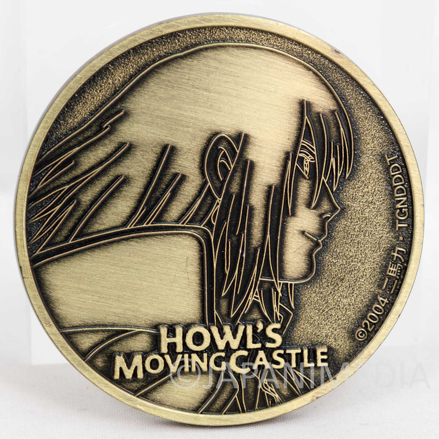 Howl's Moving Castle Relief Medal 2004 Ghibli Hayao Miyazaki JAPAN ...