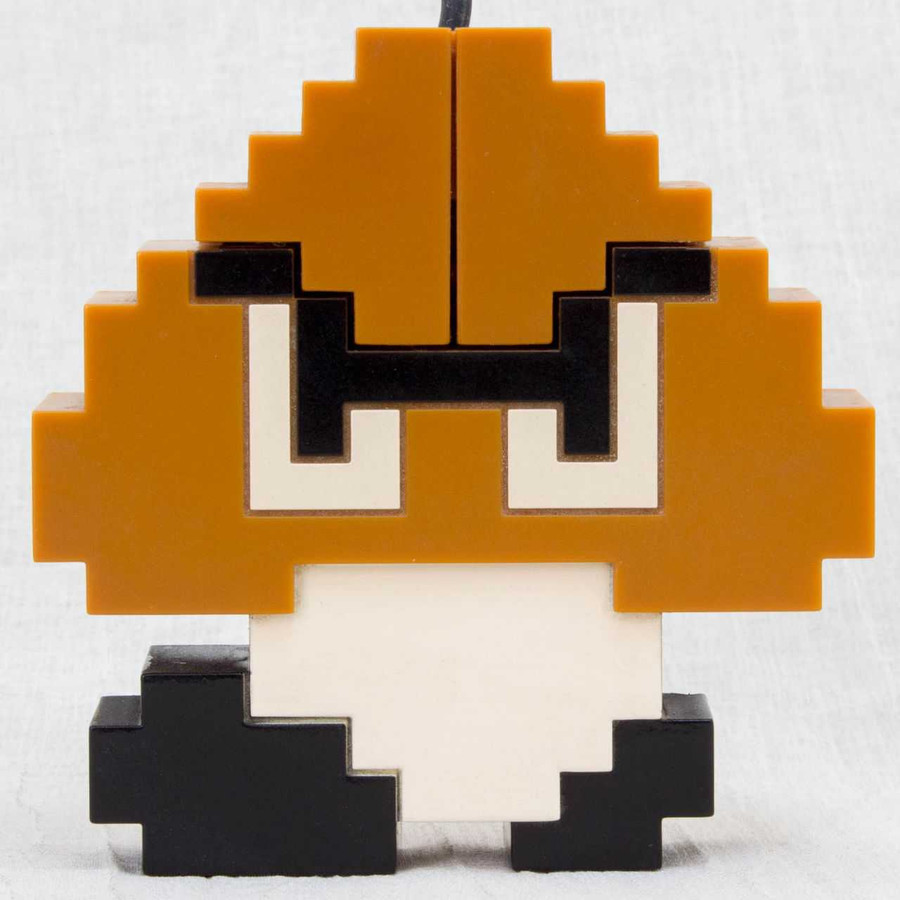 Super Mario Bros. Goomba Nintendo Dot design USB Mouse JAPAN GAME ...