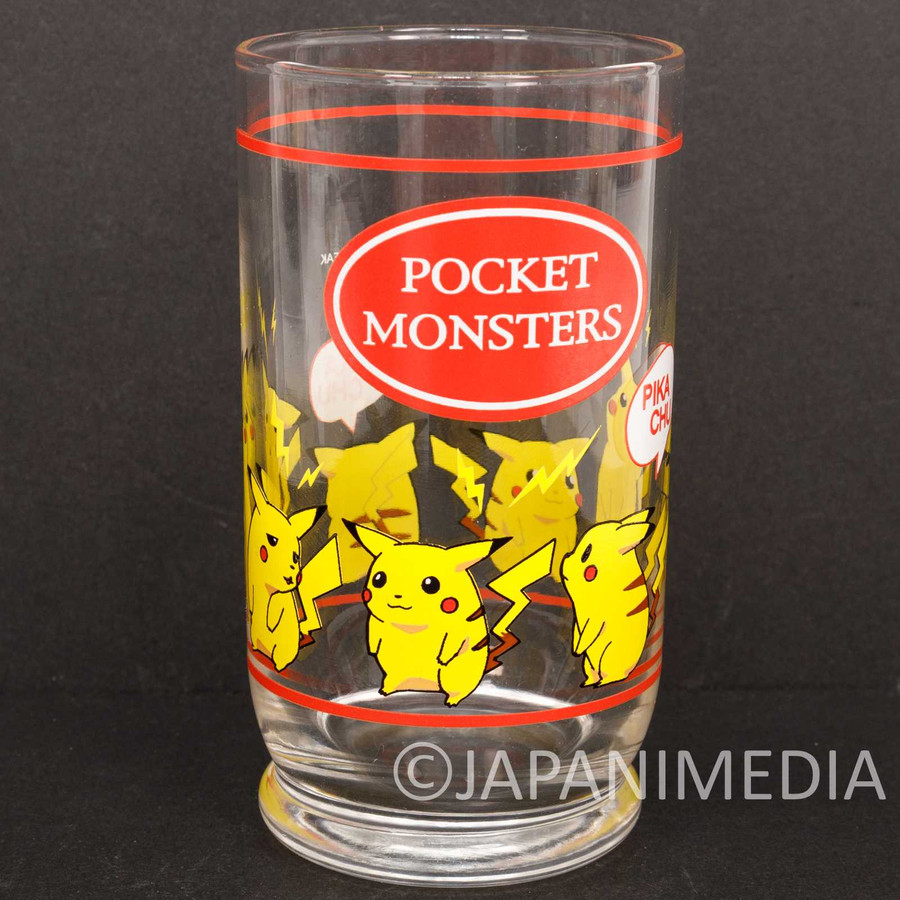 Pokemon Pikachu Glass JAPAN Japanimedia Store