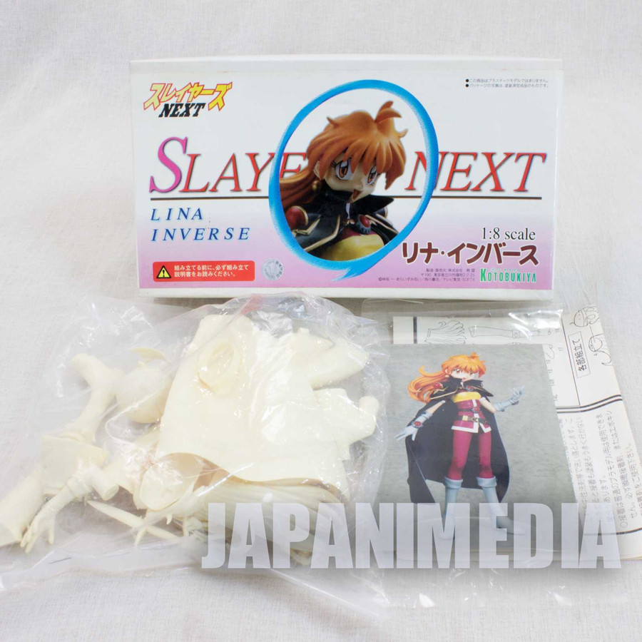 RARE! Slayers Next Lina Inverse 1/8 Resin Cast Kit Model Kotobukiya ...