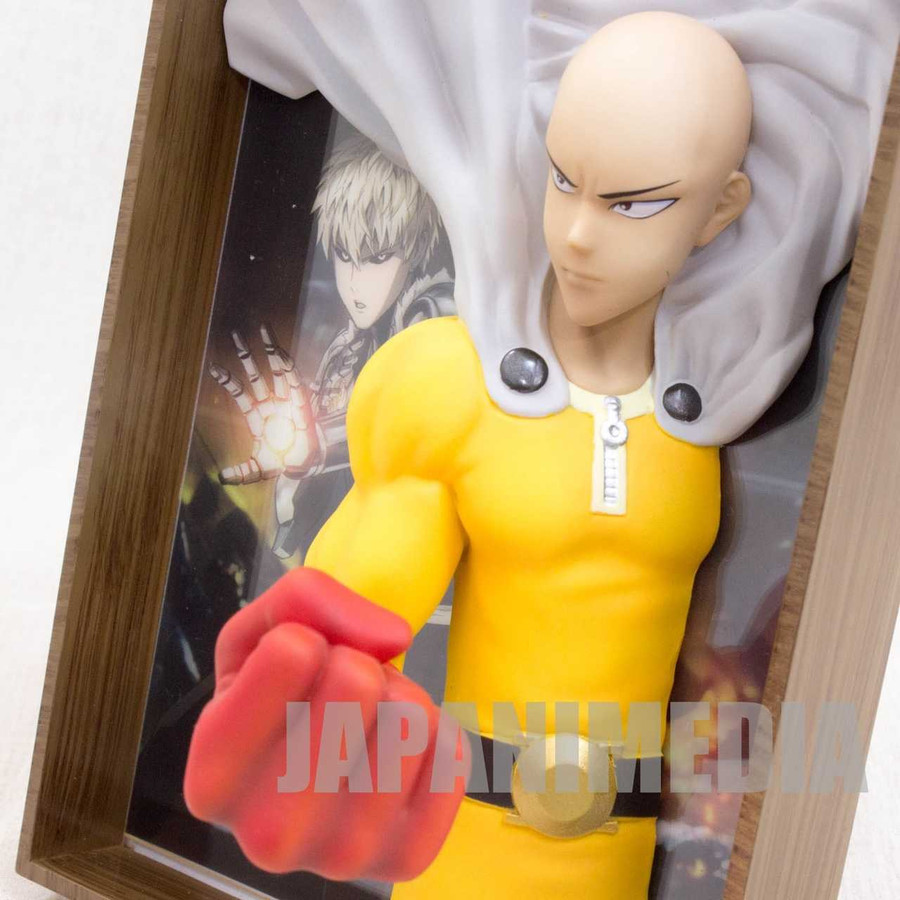 One Punch Man Saitama 2.5 Dimensions Picture Frame Figure Wave JAPAN ...