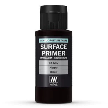 Vallejo Surface Primer Black 60ml - CJ Vogler & Son Tax