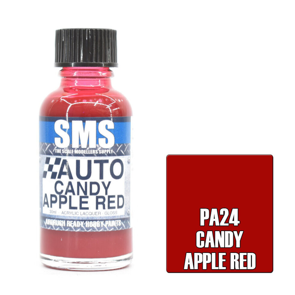 Auto Colour CANDY APPLE RED 30ml - CJ Vogler & Son Tax