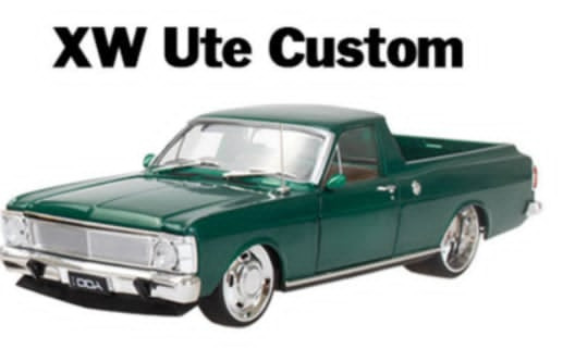 Ford XW Ute Custom " Sfragismen" Met Green - CJ Vogler & Son Tax