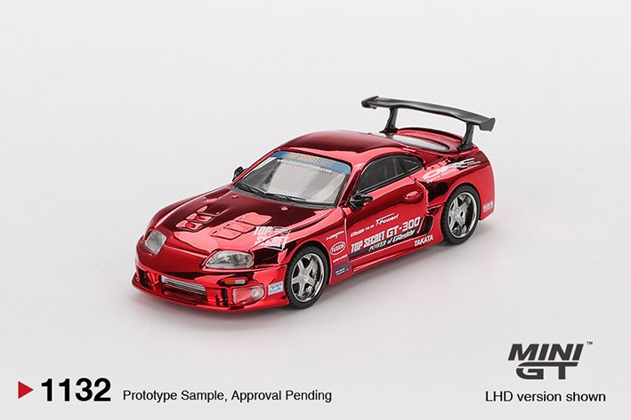 Toyota Supra (A80) Top Secret GT-300 Top Secret Red Chrome - CJ Vogler ...