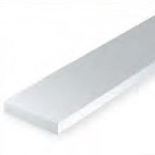 EVERGREEN WHITE STYRENE STRIP .060 X .125 - C J Vogler & Son
