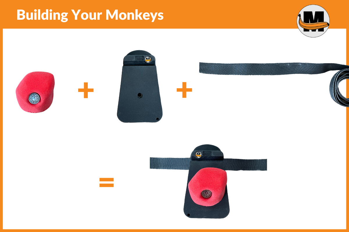 Monkey Hardware Home Climber Kit - Ropes Park Equipment