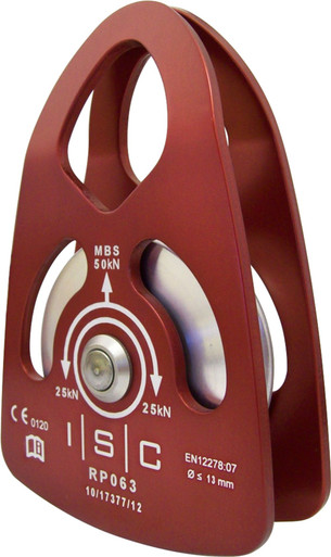 ISC Medium Single Pulley - Ropes Park Equipment