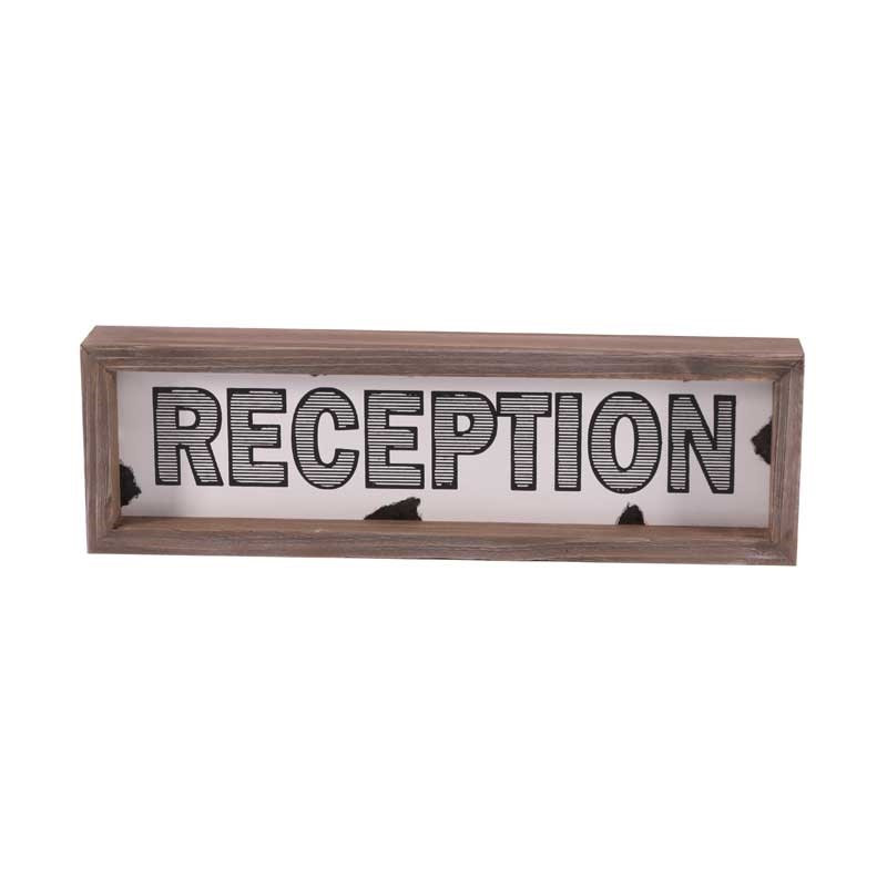 Reception Sign - Interflora Marketplace