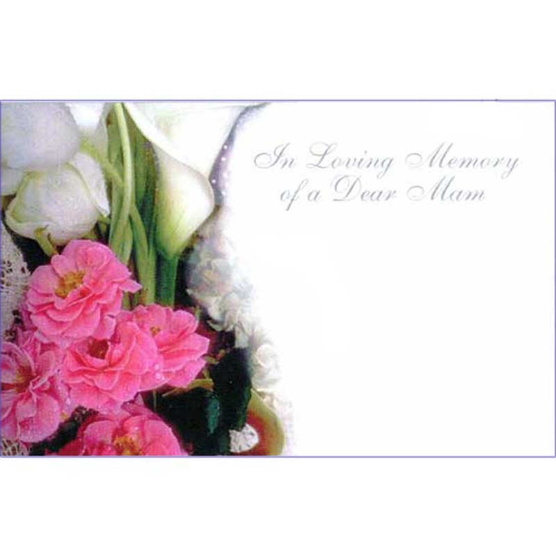 In Loving Memory Mam - Flowers (pack of 50) - Interflora Marketplace