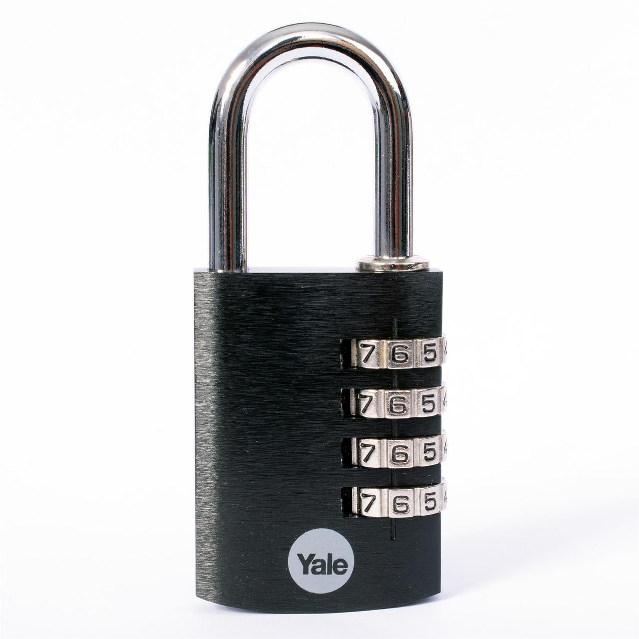 Yale Padlock Combination Lock 4 Digit Code 38mm - JCP Hardware