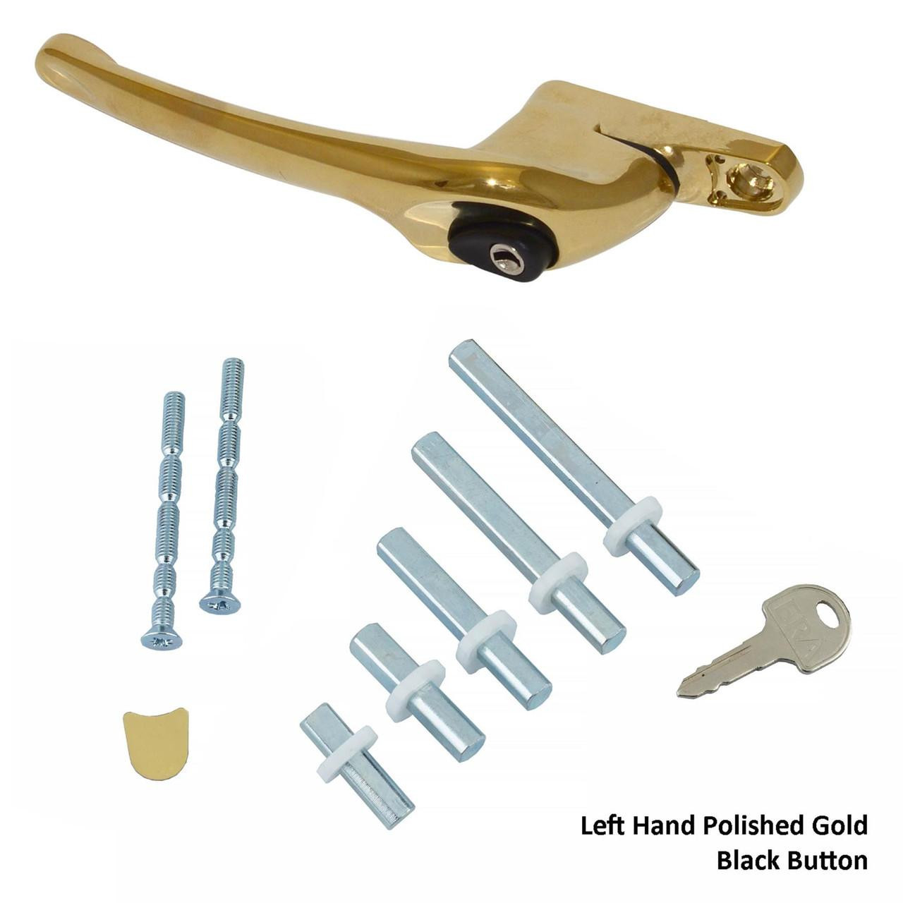 ERA Maxim Multi-Spindle Cranked Espag UPVC Window Handle - JCP Hardware