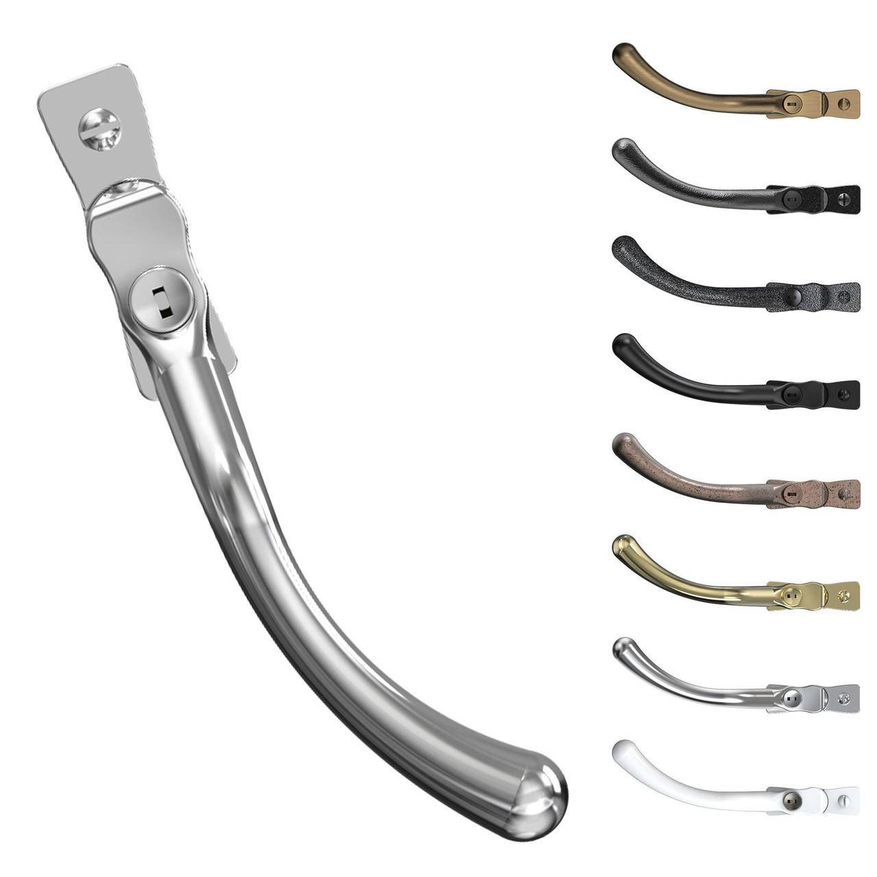 Mila Heritage Pear Drop UPVC Espag Window Handle - JCP Hardware