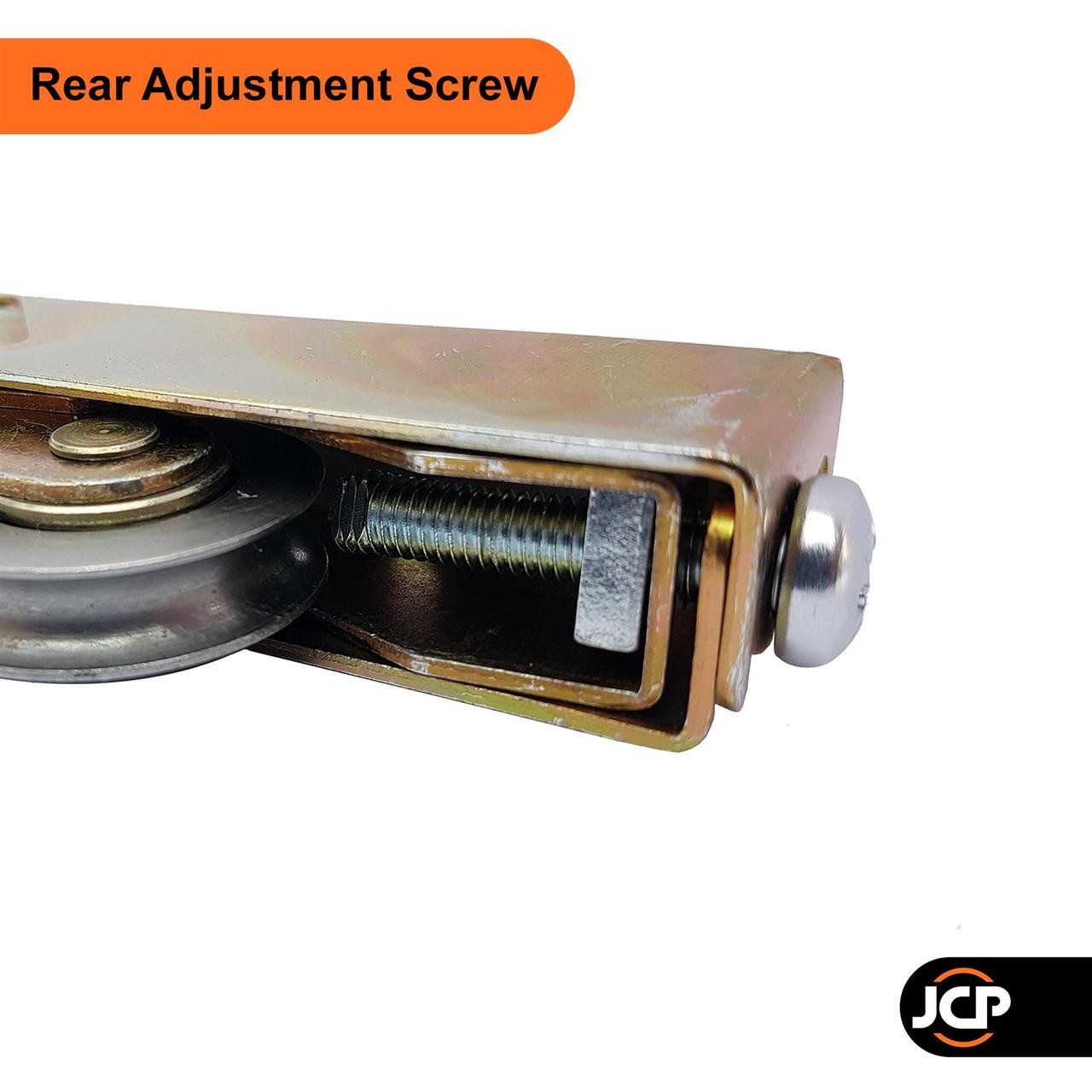 JCP 32mm Sliding Patio Door Tandem Roller Wheels - JCP Hardware
