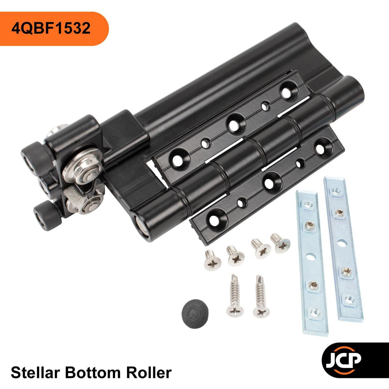 GreenteQ Bi-fold Top Guide or Bottom Roller Stellar System - JCP Hardware