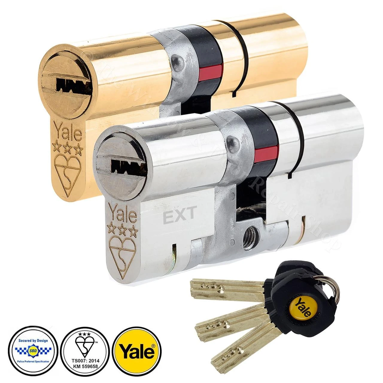 GreenteQ Orion 3 Star Anti Snap Euro Cylinder UPVC Front Door Lock ...
