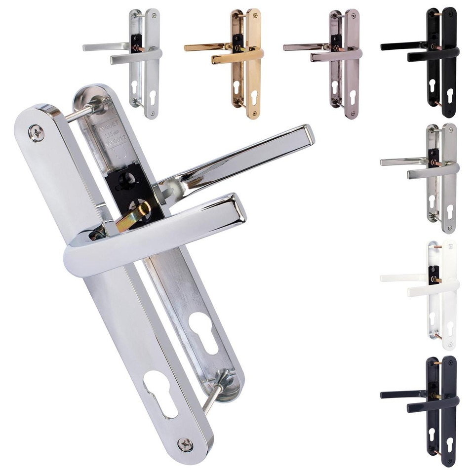 Avocet Pioneer Plus UPVC Door Handle Pair 92mm PZ 215mm Fixings - JCP ...