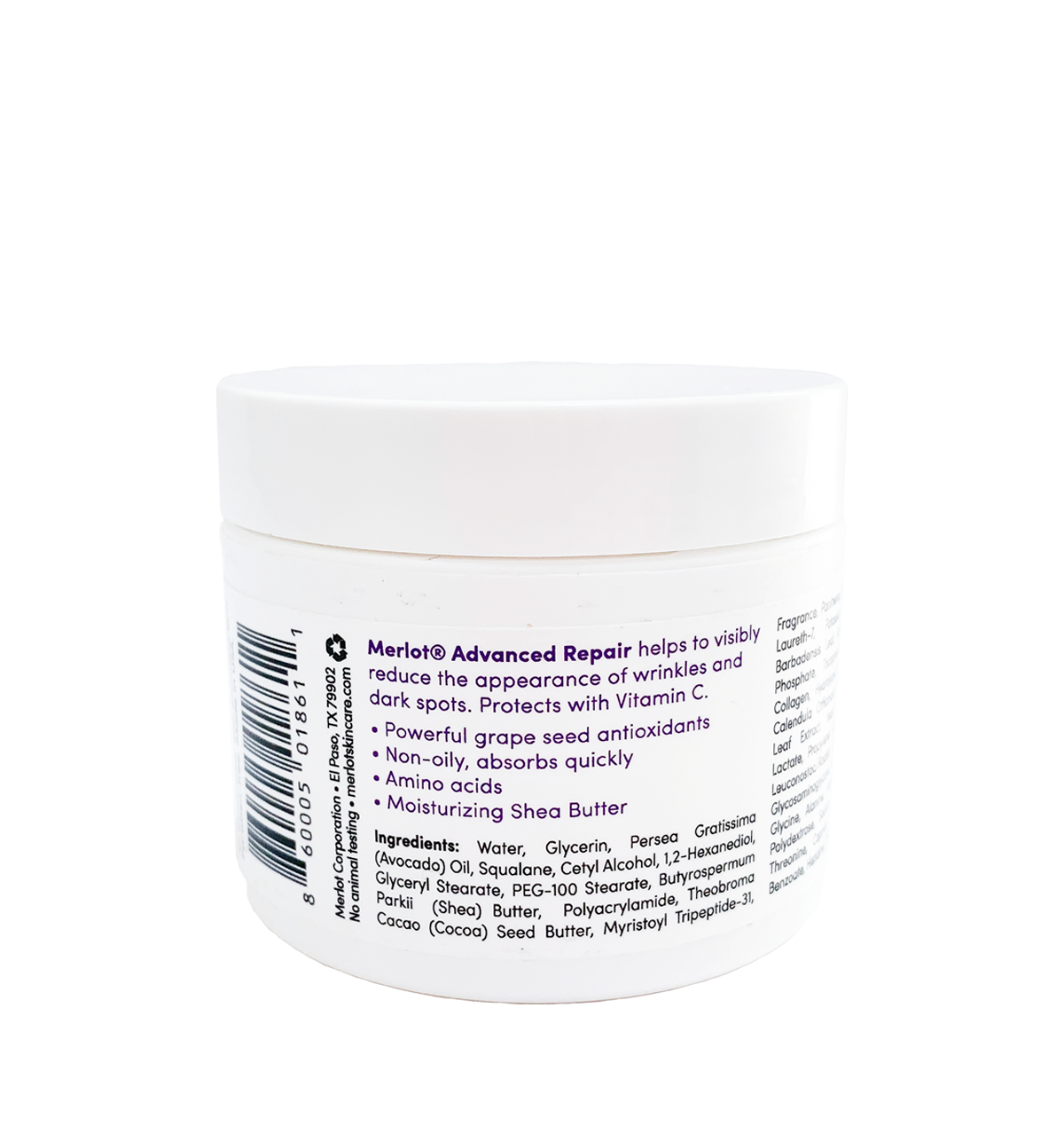 Advanced Repair Fine Lines Cream - Merlot Skin Care