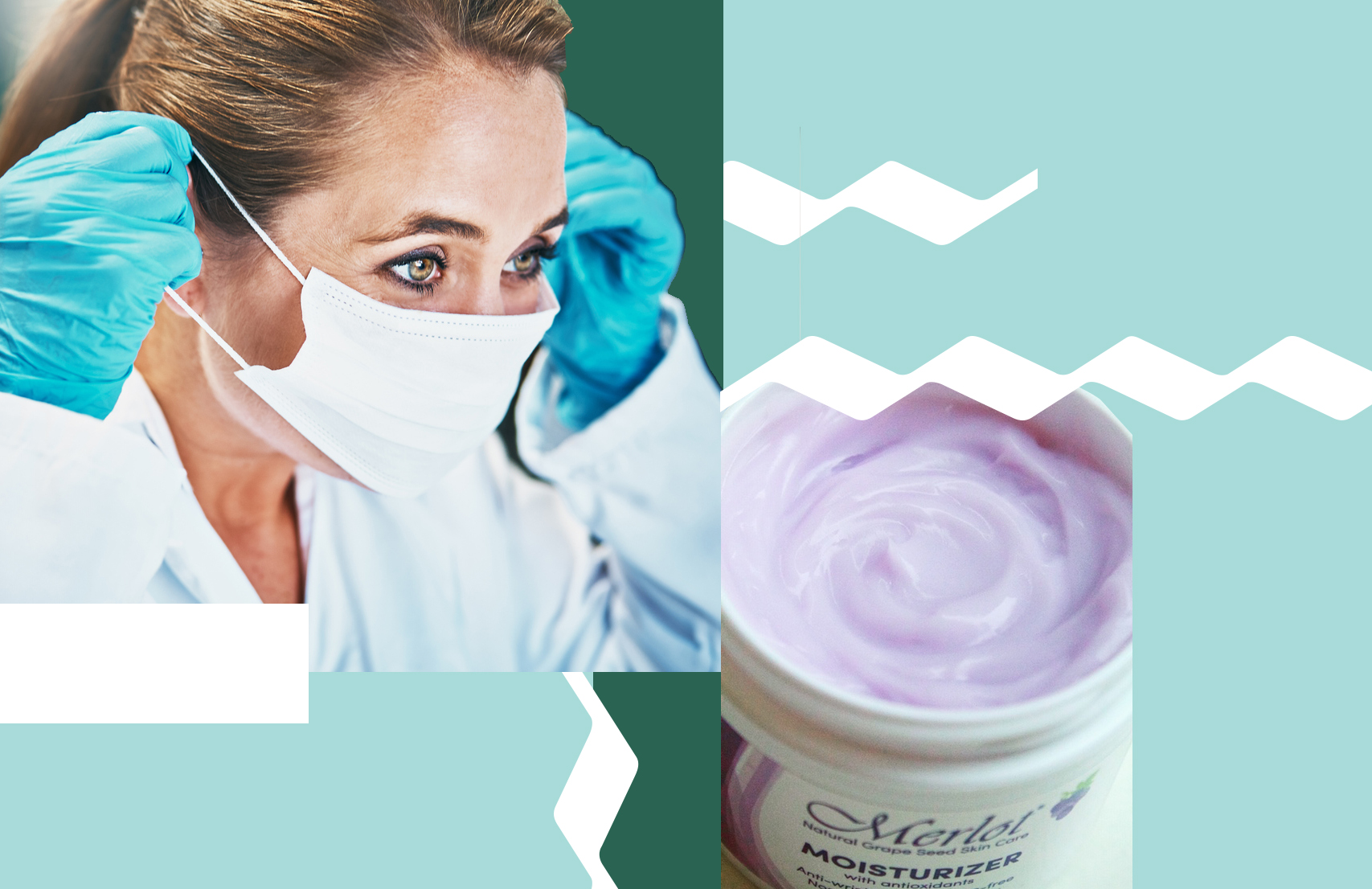 Moisturizer benefits for mask wearers - Merlot Skin Care