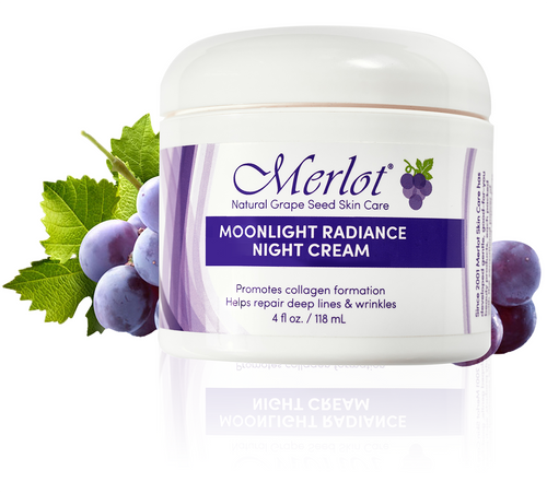 Merlot Moonlight Radiance Night Cream - Merlot Skin Care