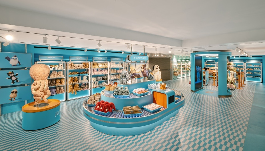 Jellycat Airline at Harrods, London