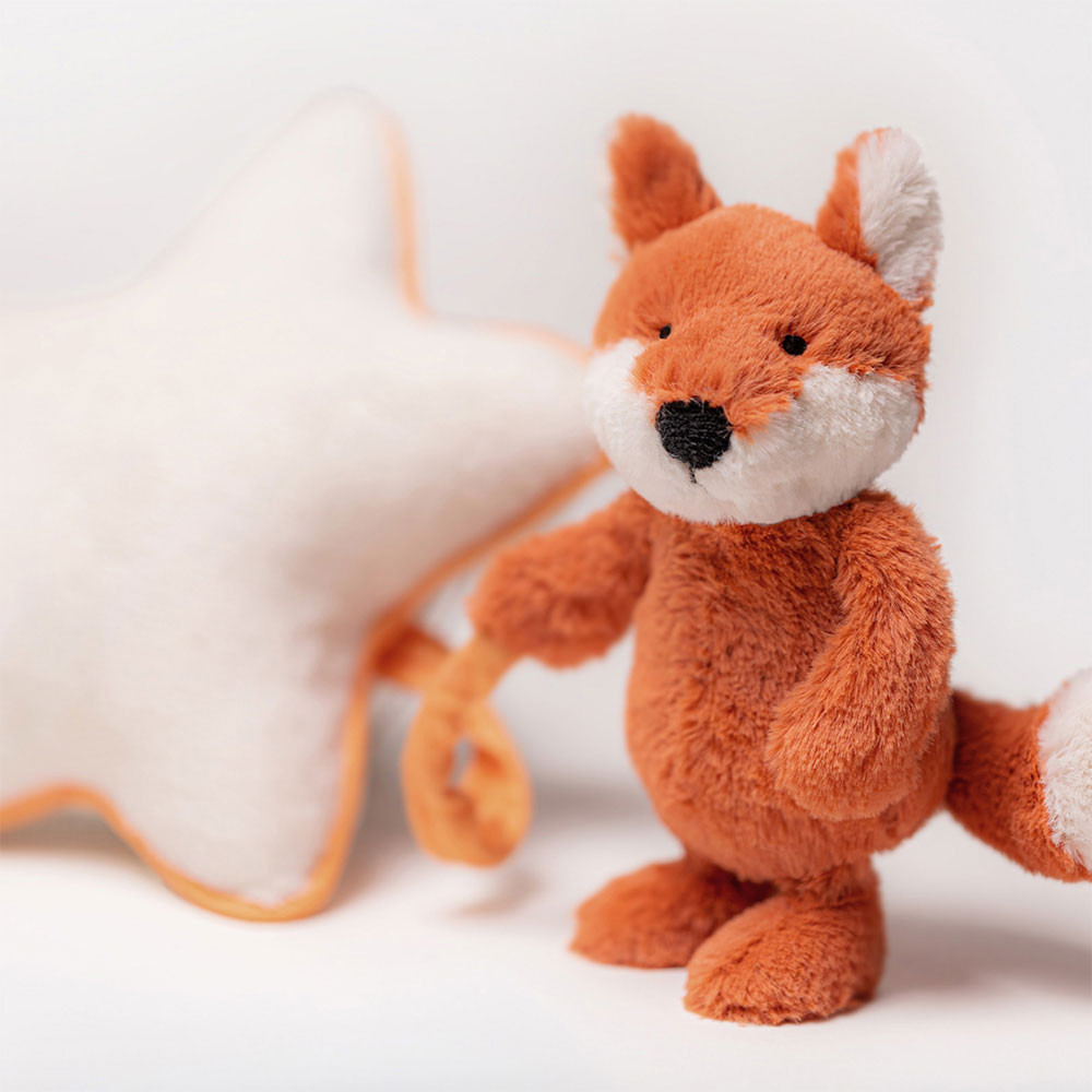 Bashful Fox Cub Musical Pull - Official Jellycat