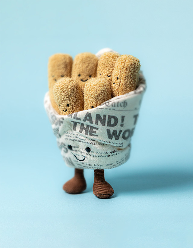 Jellycat London Fish and Chips Experience