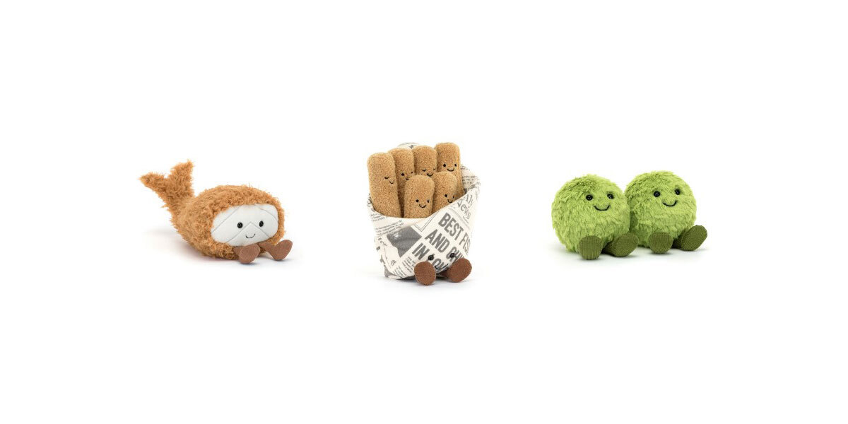 Jellycat London Fish and Chips Experience