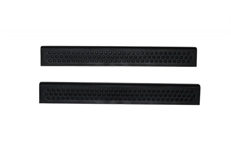AVS Universal Stepshields Door Sills 2pc - Black - 88407 - Tuner Store