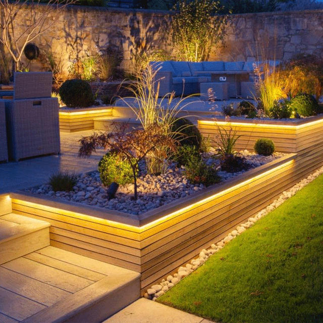 How to Use Outdoor LED Strip Lights to Brighten Your Backyard - Birddog ...