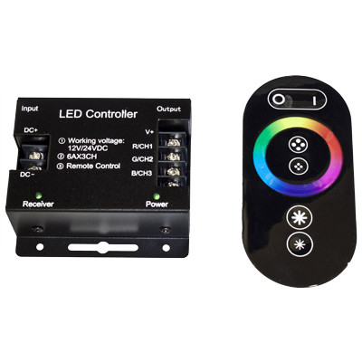 18-Function LED RGB Touch Controller - 12 Volt / 24 Volt - Birddog Lighting