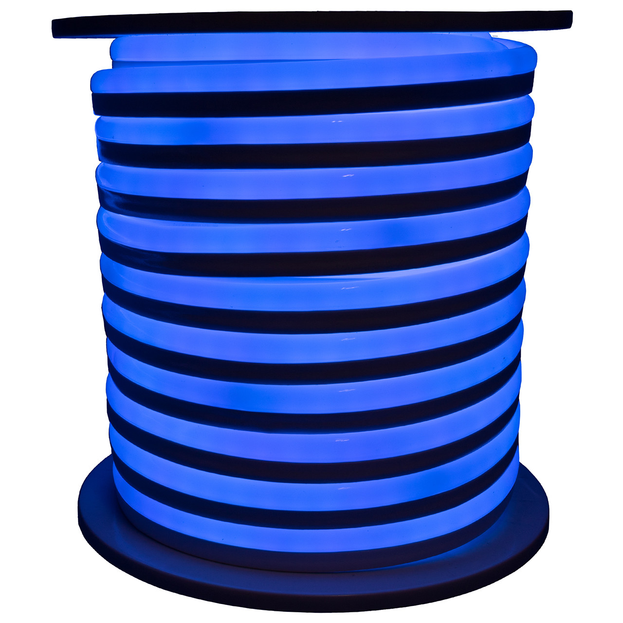 Blue Neon Rope Lights | 120-Volt LED Rope Lighting | Birddog Lighting