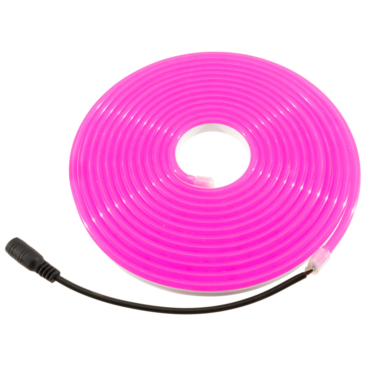 Hot Pink Mini LED Neon Strip – 12V, 16ft | Birddog Lighting