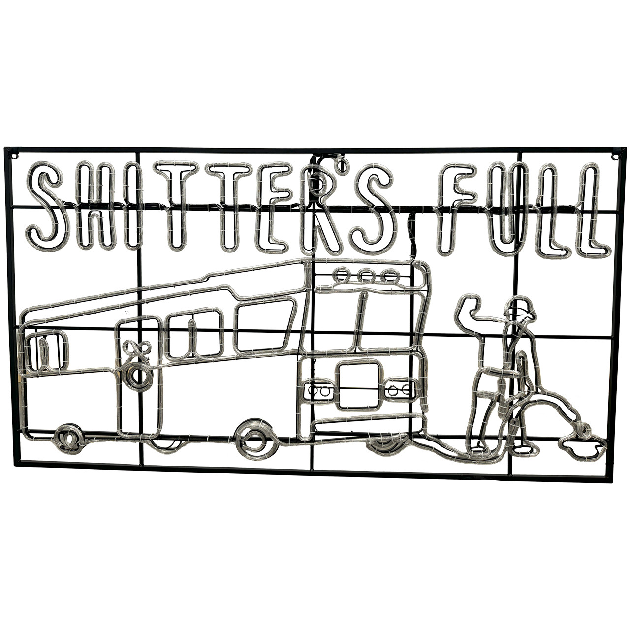 LED Shitters Full Lighted Sign | Birddog Lighting