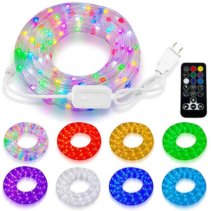 RGB LED Sparkle Effects Rope Light | Birddog Lighting