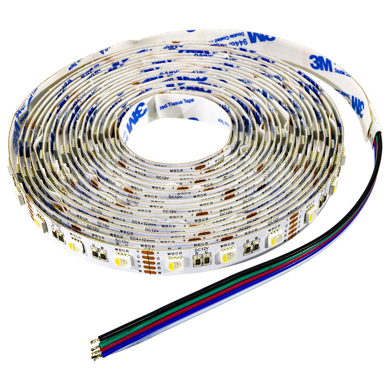 RGBW Color Changing LED Strip Light Kit for Indoor Use (IP22)
