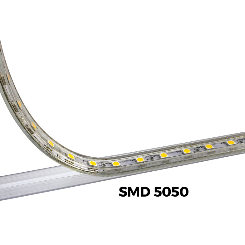 24" 5050 Clear Strip Light Mounting Track - Birddog Lighting