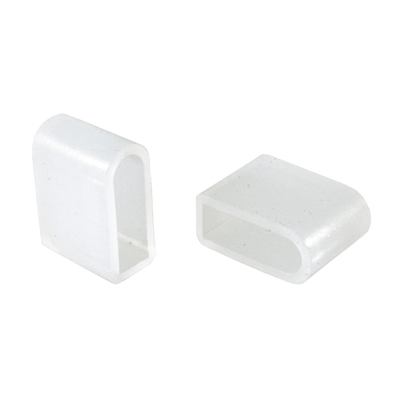 12 Volt Mini LED Neon Strip Light End Caps (5-pack) - Birddog Lighting