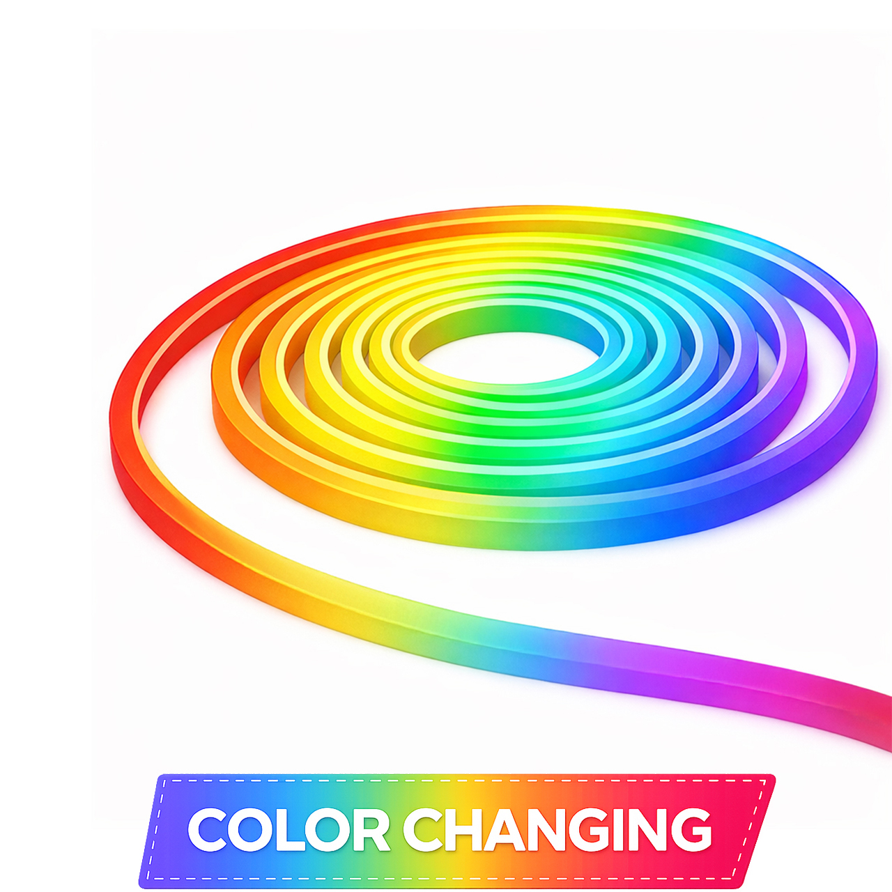 LED Mini Strip Lights RGB - 12V, Flexible and Energy Efficient