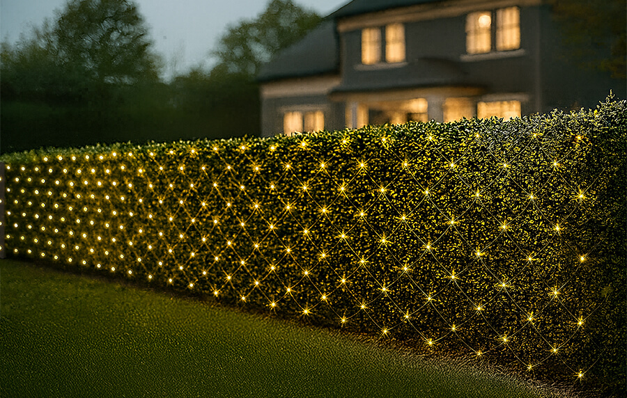 How Net Lights Can Transform Your Holiday Decor - Birddog Lighting