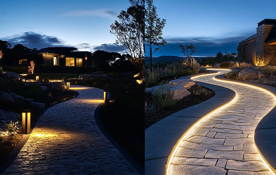 The Outdoor Lighting Hack That Makes Traditional Pathway Lighting ...