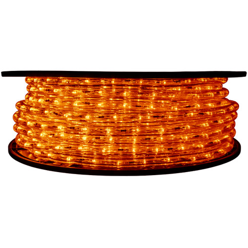 148' 120V Orange Rope Light Spool - Birddog Lighting