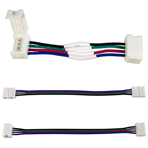 12 Volt RGB LED Strip Light Jumper Connector - Birddog Lighting
