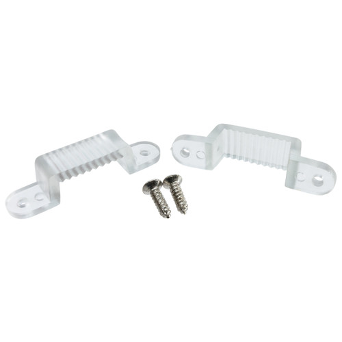 120V RGB LED Strip Light Mounting Clips - Birddog Lighting