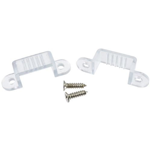 120V 5050 LED Strip Light Mounting Clips - Birddog Lighting