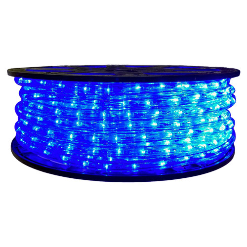 148' 120V Blue Pro Series Rope Lights - Birddog Lighting