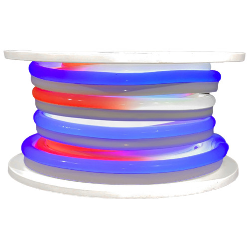 Red, White, & Blue SMD LED Neon Rope Lights - Birddog Lighting