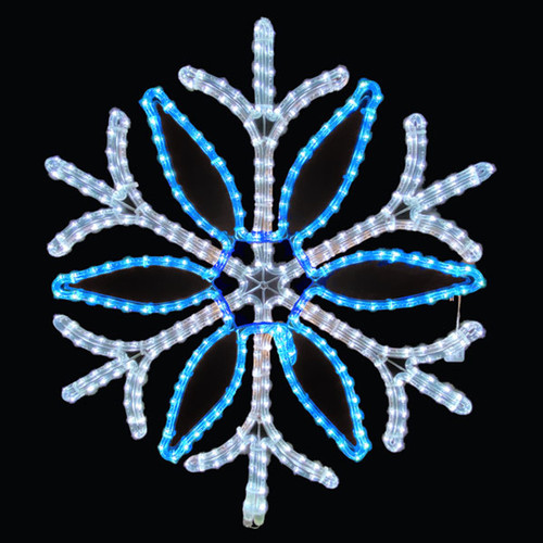 28" LED Rope Light Snowflake Motif | Birddog Lighting