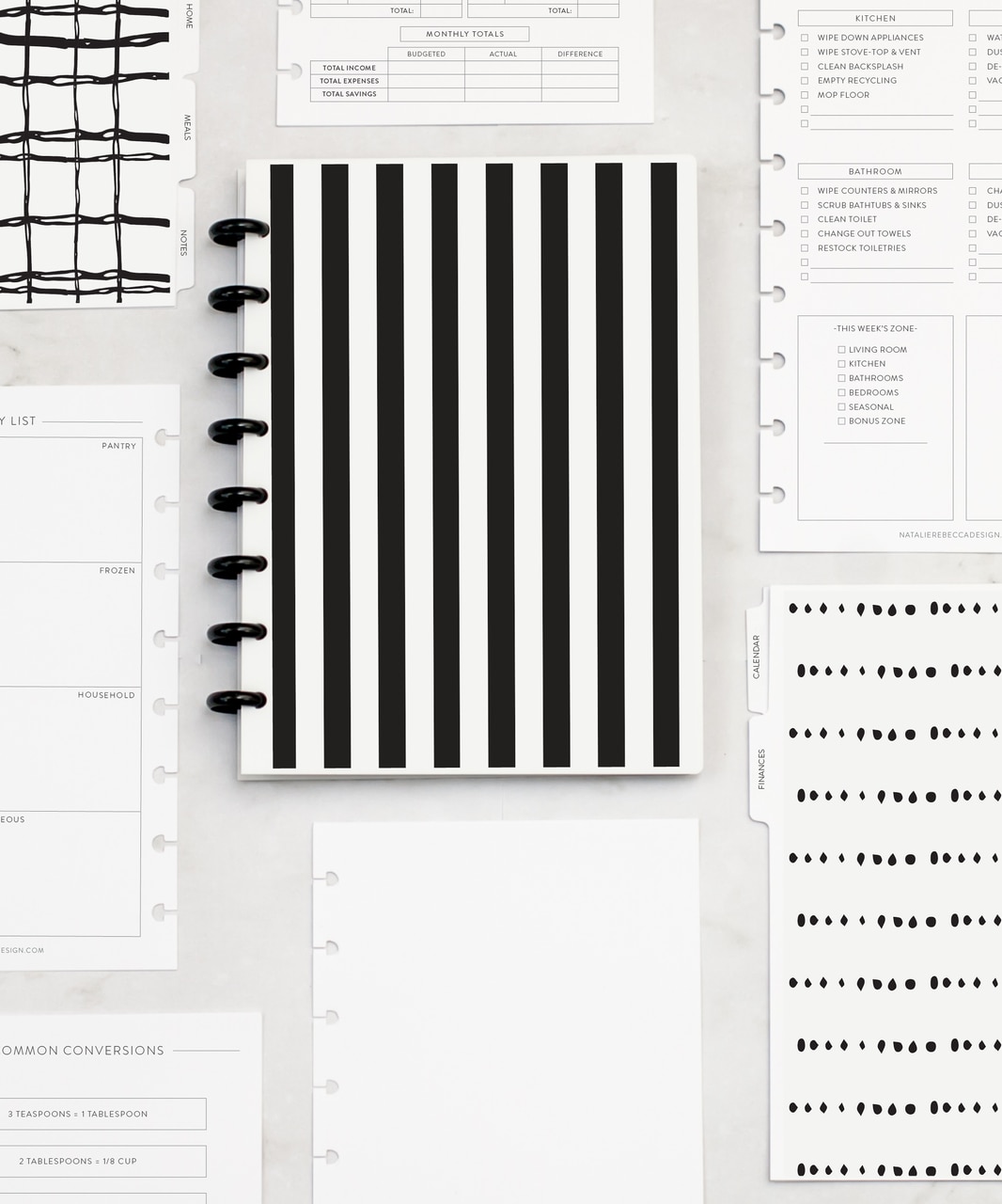 A Perpetual Planner - Natalie Rebecca Design
