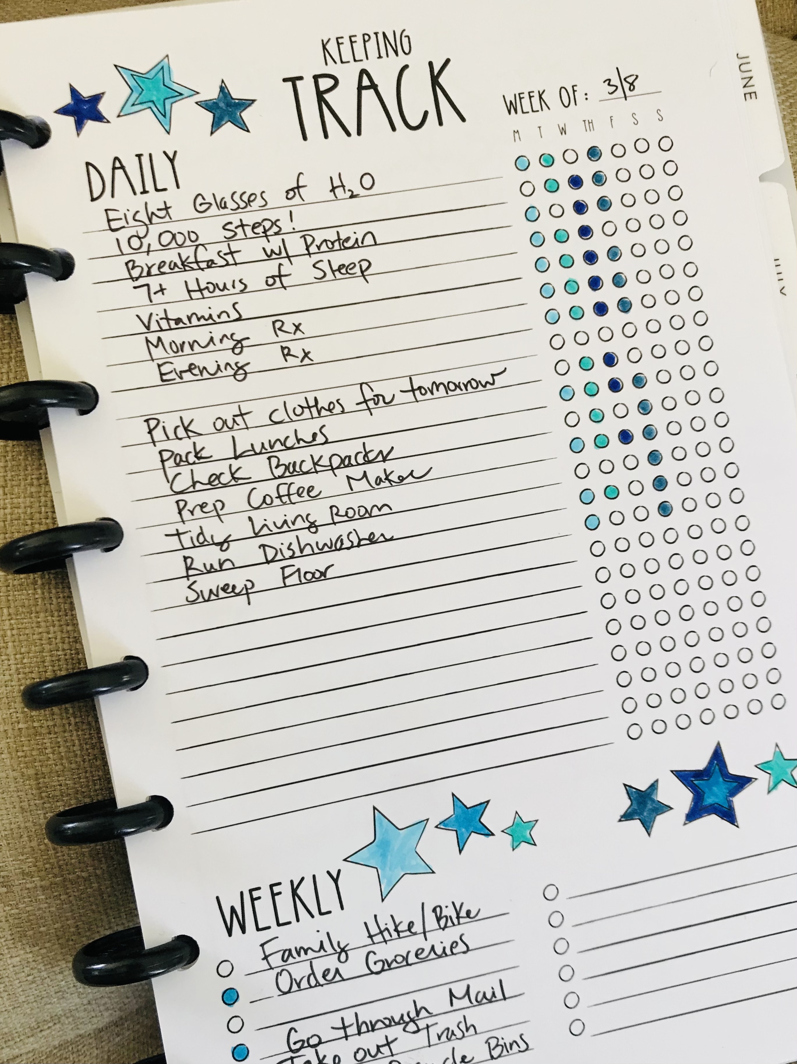 Keeping Track - Of So Many Things! - Natalie Rebecca Design